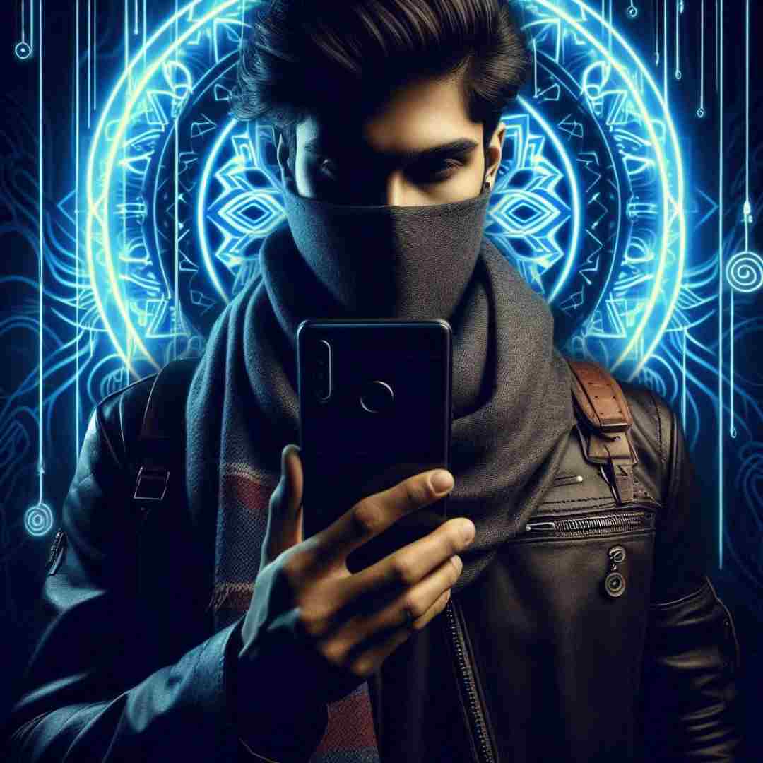 New Hidden Face DP For Boys Attitude