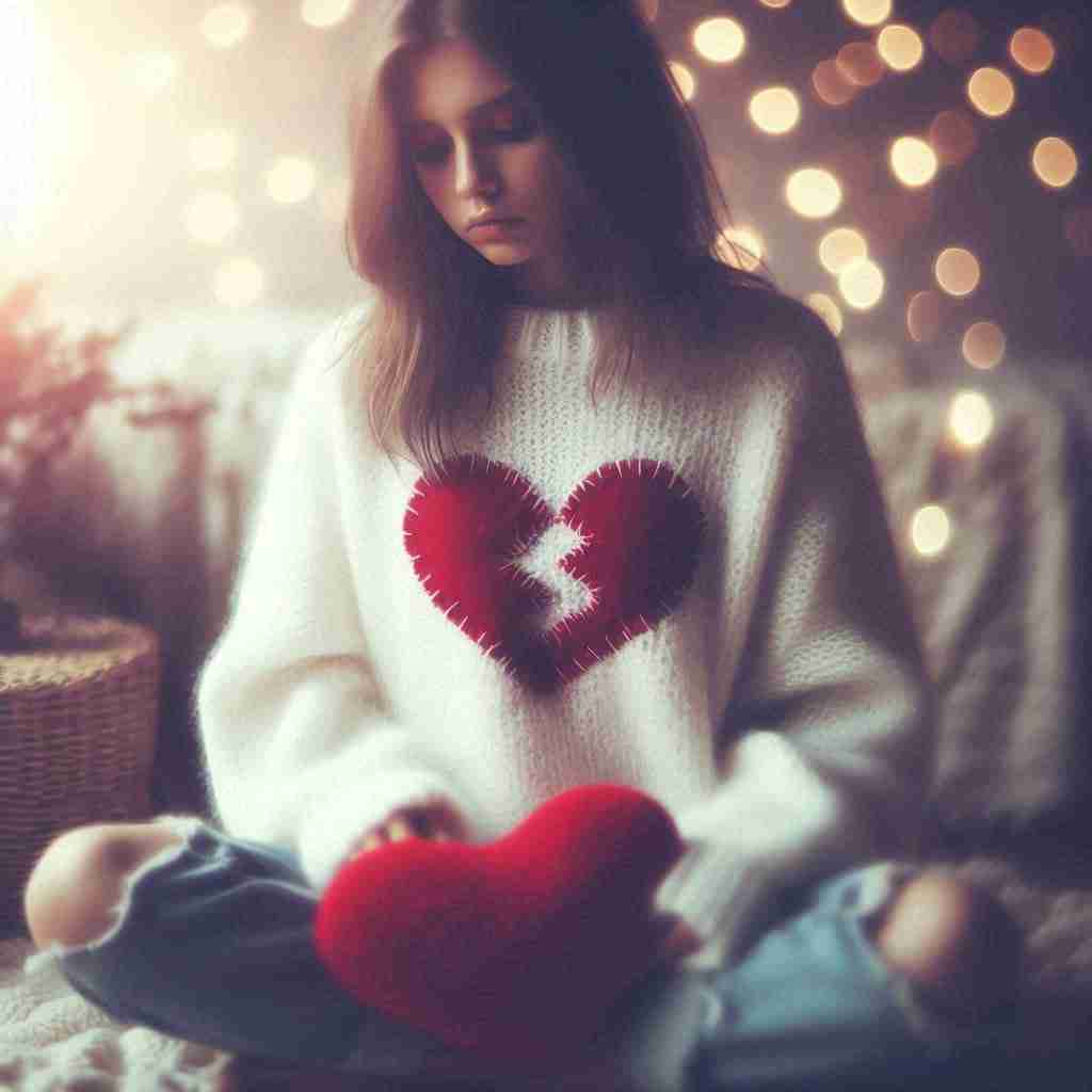 Heart Break Very Sad DP Girl 2025
