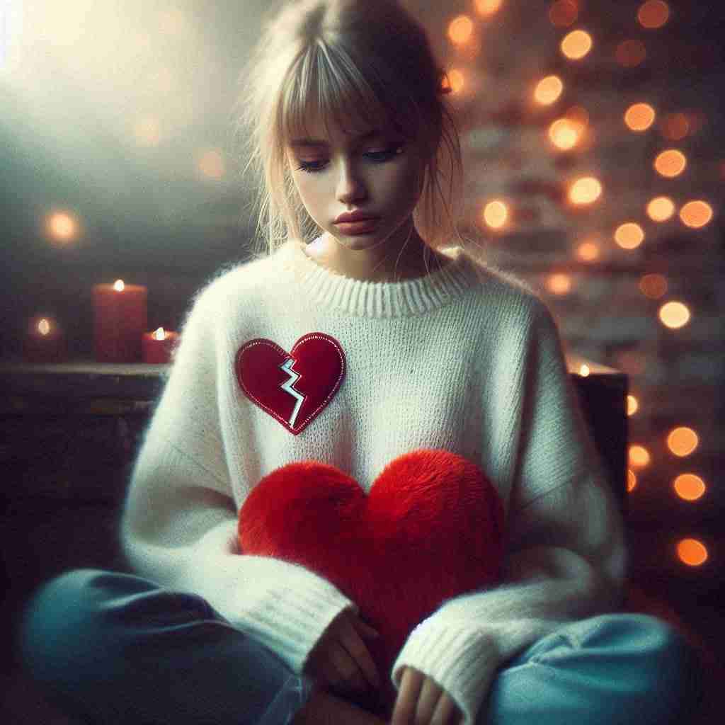 Heart Break Very Sad DP Girl 2025