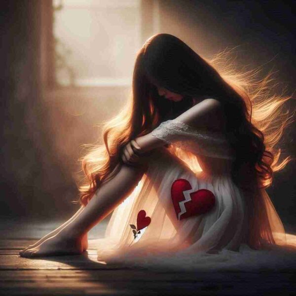 Heart Break Very Sad DP Girl 2025